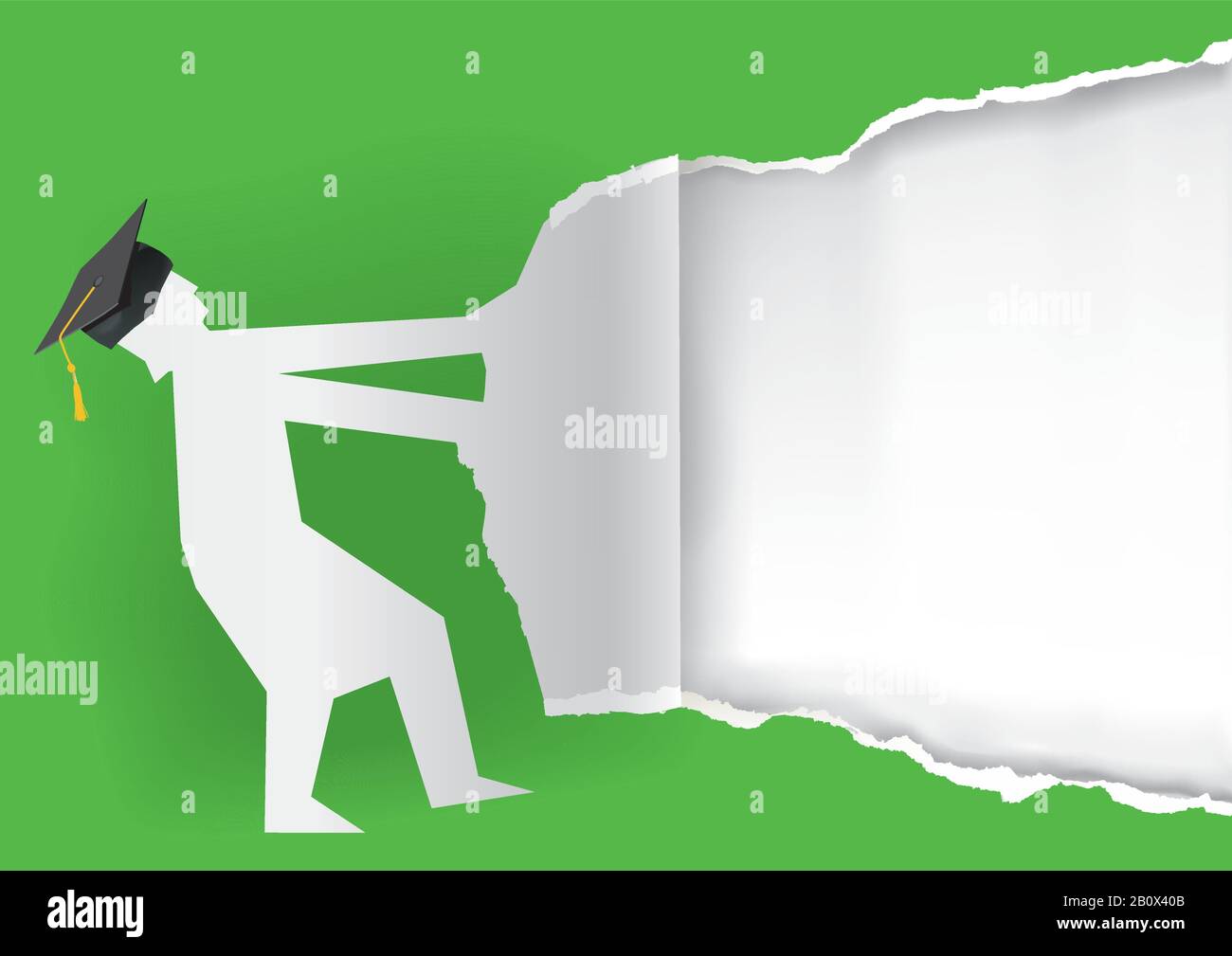 Graduation Green Wallpaper