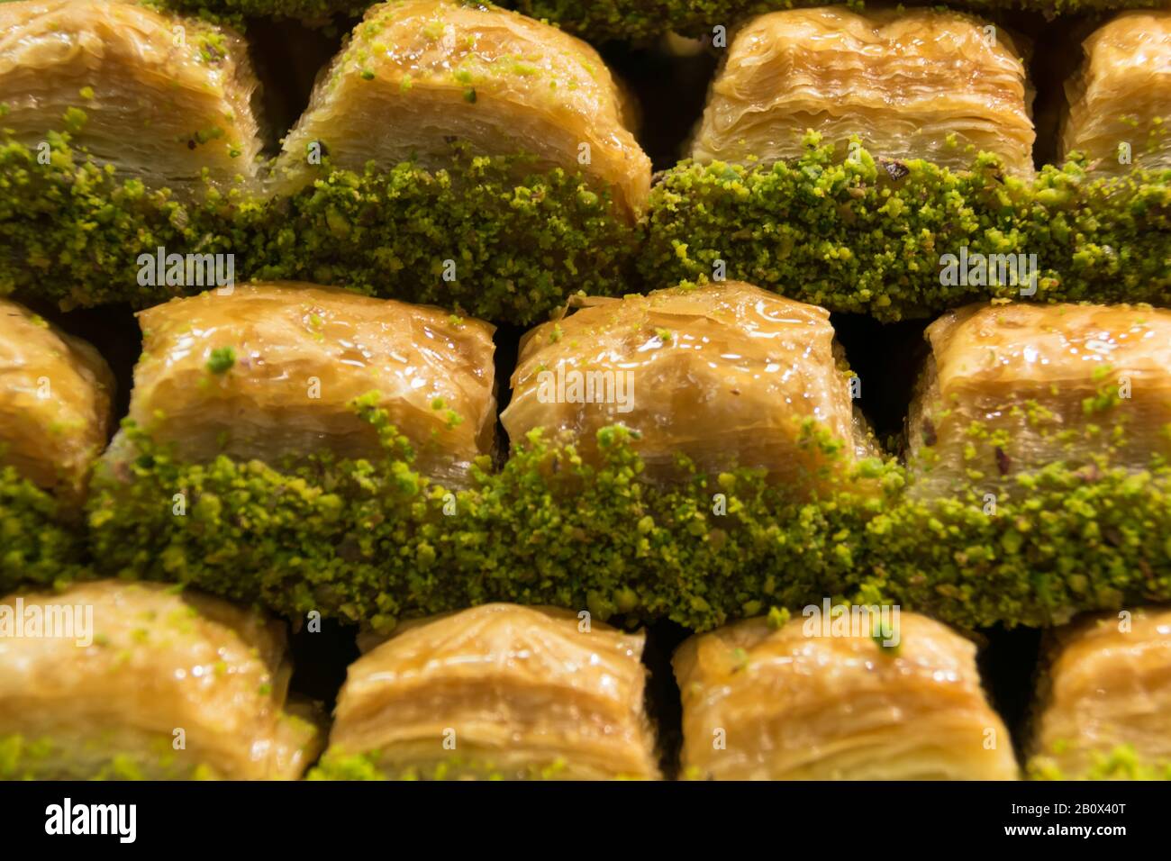 Turkish sweets and delights Stock Photo - Alamy