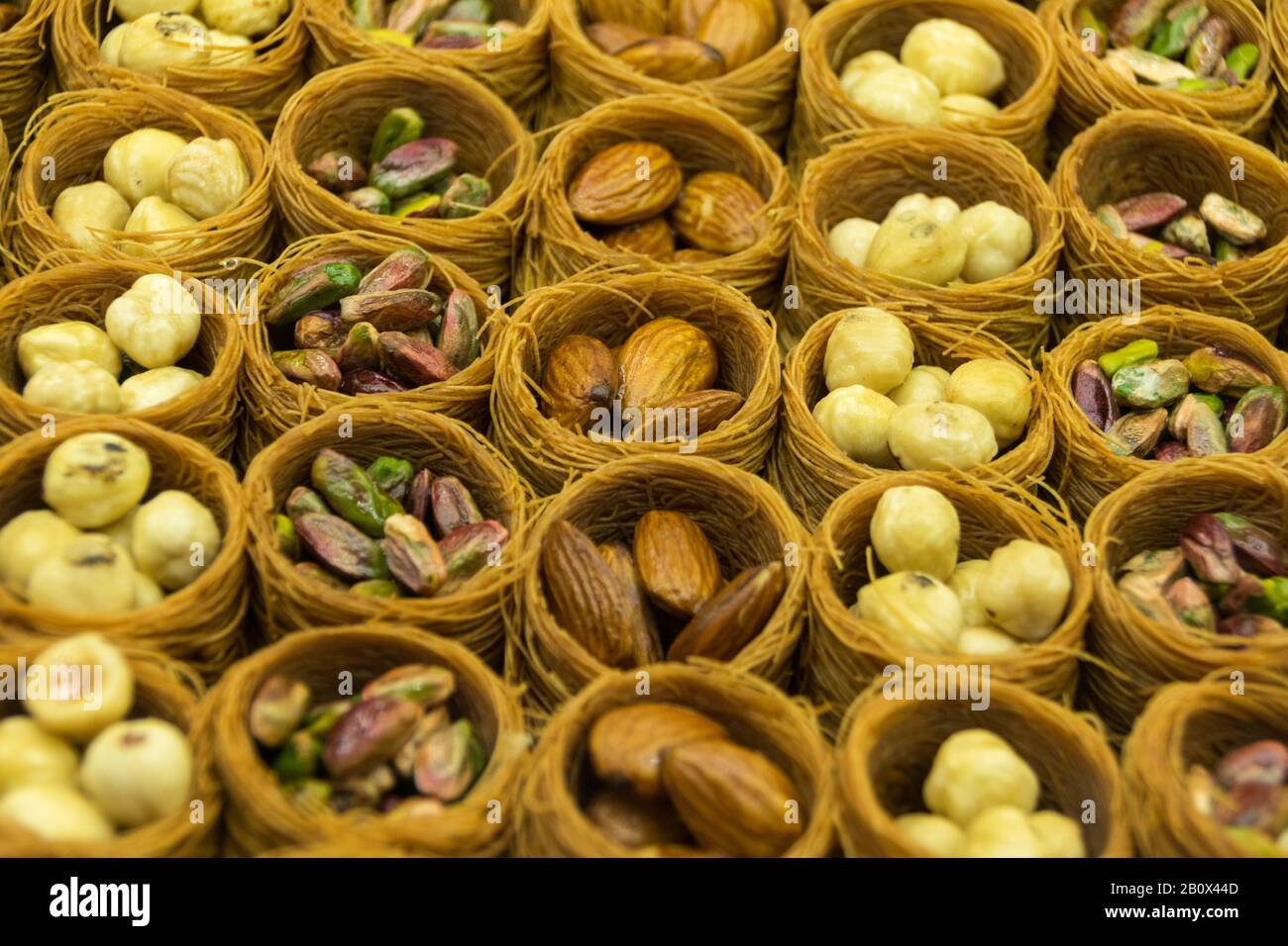 Turkish sweets and delights Stock Photo - Alamy