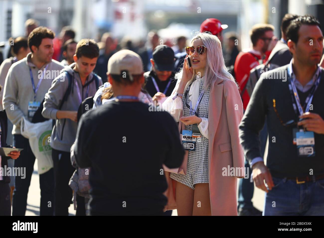 F1 paddock life hi-res stock photography and images - Alamy