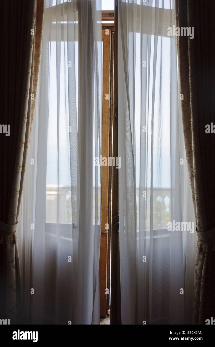 See through drapes hi-res stock photography and images - Alamy