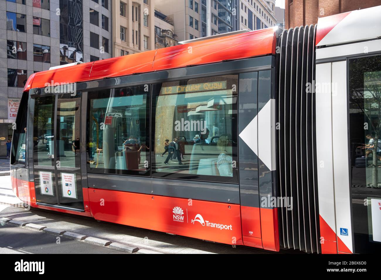 Sydney light rail carriage hi-res stock photography and images - Alamy