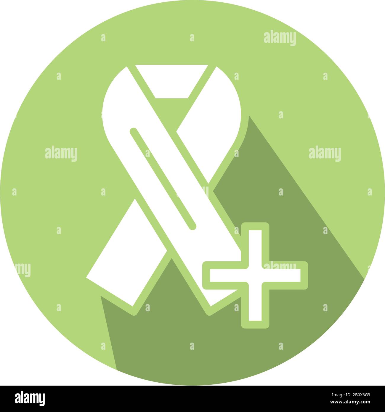 awareness campaign ribbon block style icon Stock Vector Image & Art - Alamy