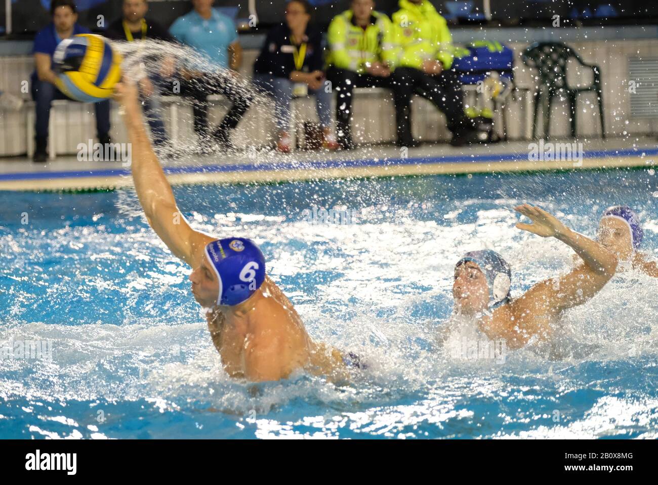Verona, Italy, 21 Feb 2020, a . prlainovic (6) - osc budapest waterpolo ...