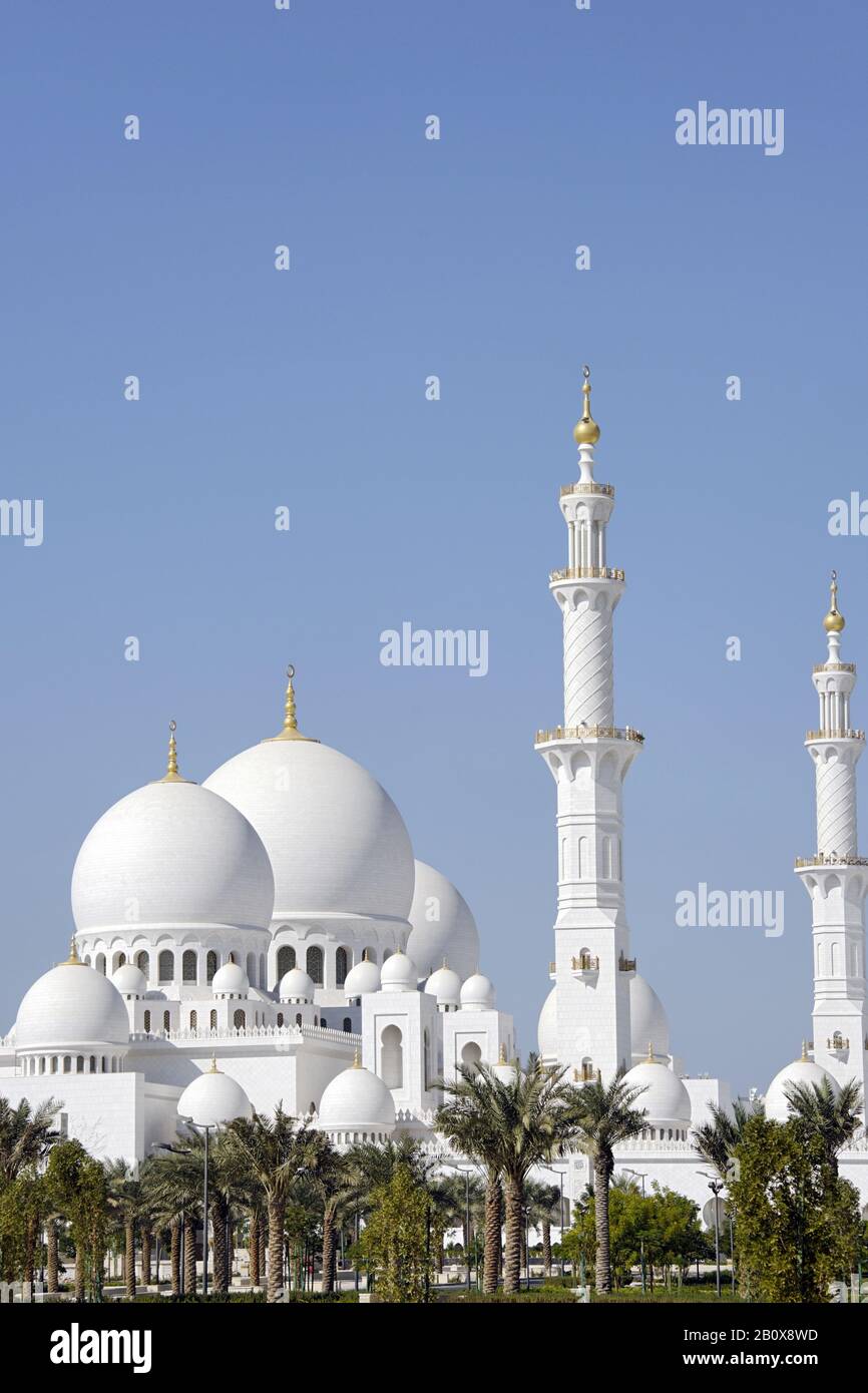 Sheikh Zayed Bin Sultan Al Nahyan Mosque, third largest mosque in the ...