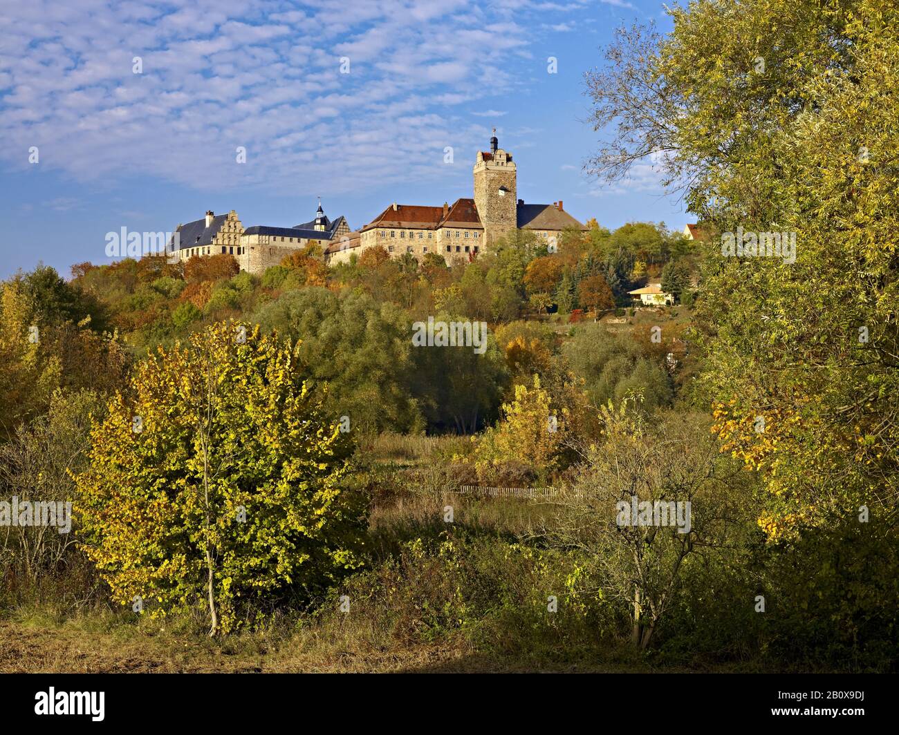 Allstedt castle, Saxony-Anhalt, Germany Stock Photo - Alamy