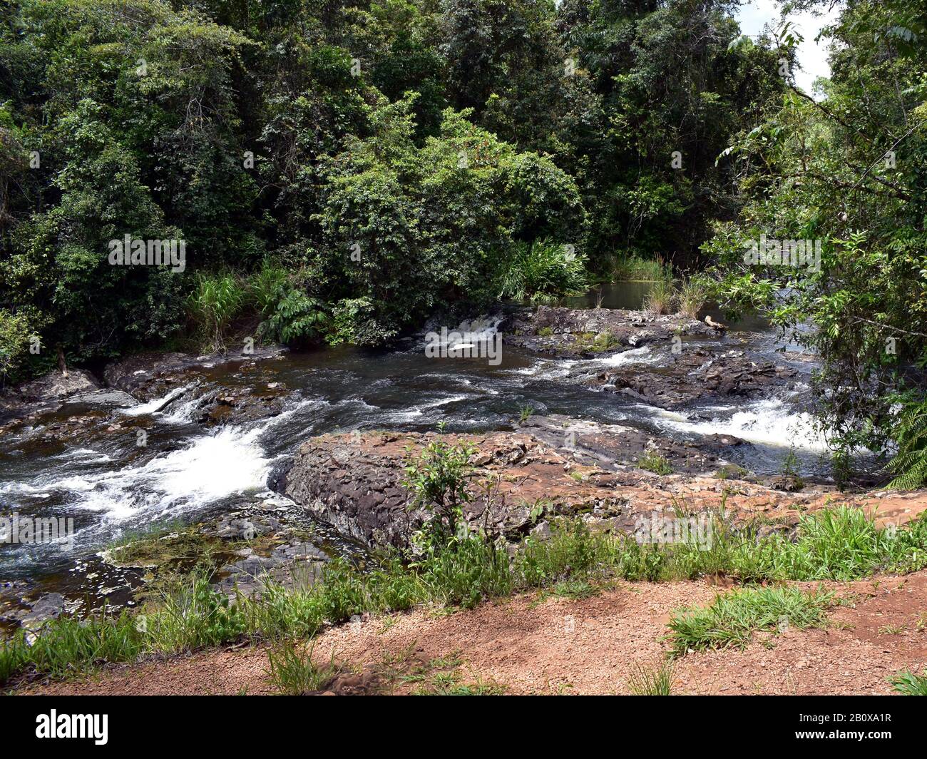 The headwaters of Zillie Falls Stock Photo - Alamy