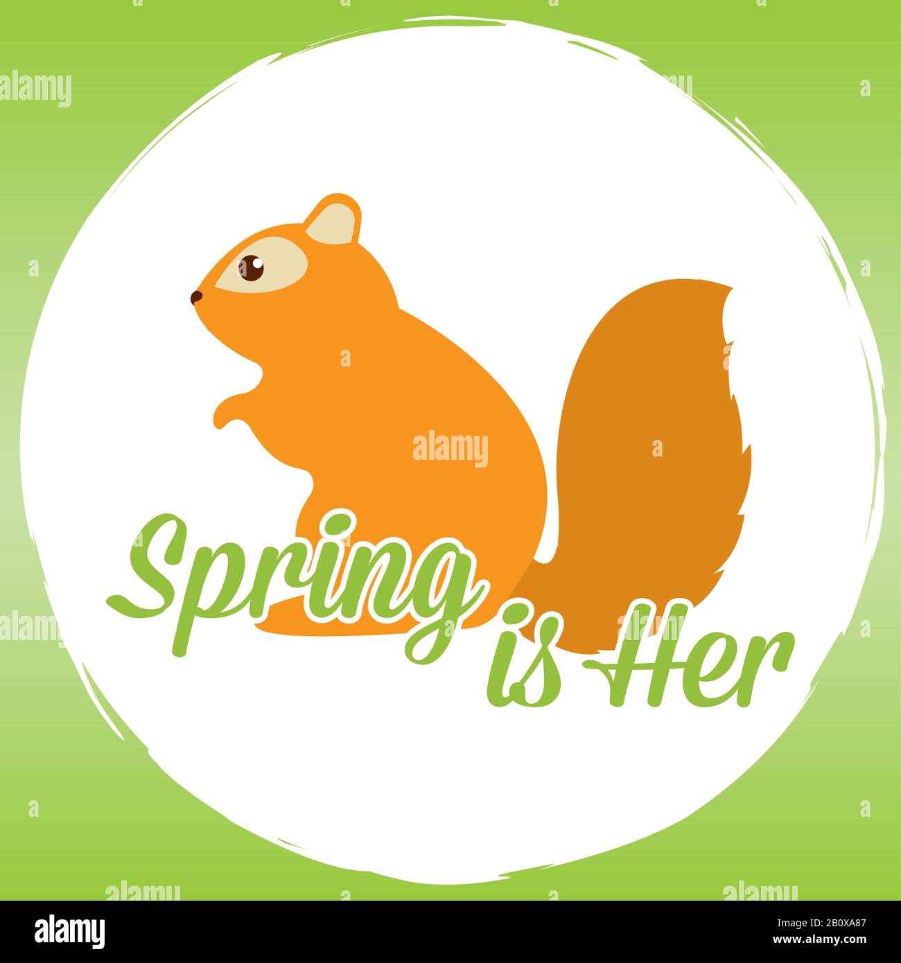 Chipmunk animal in forest Stock Vector Images - Alamy