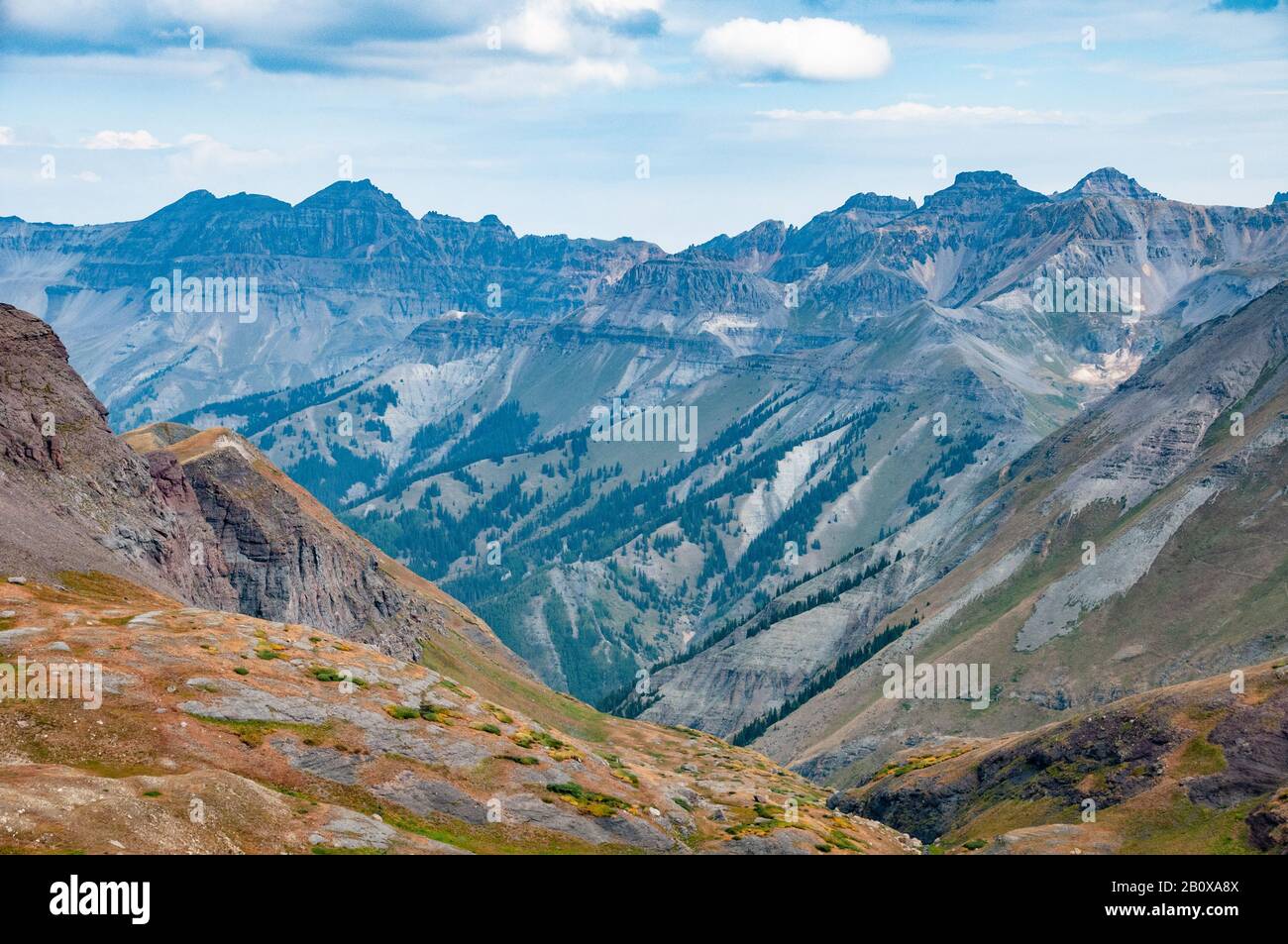 Ouray, Silverton, Telluride, Colorado Stock Photo - Alamy