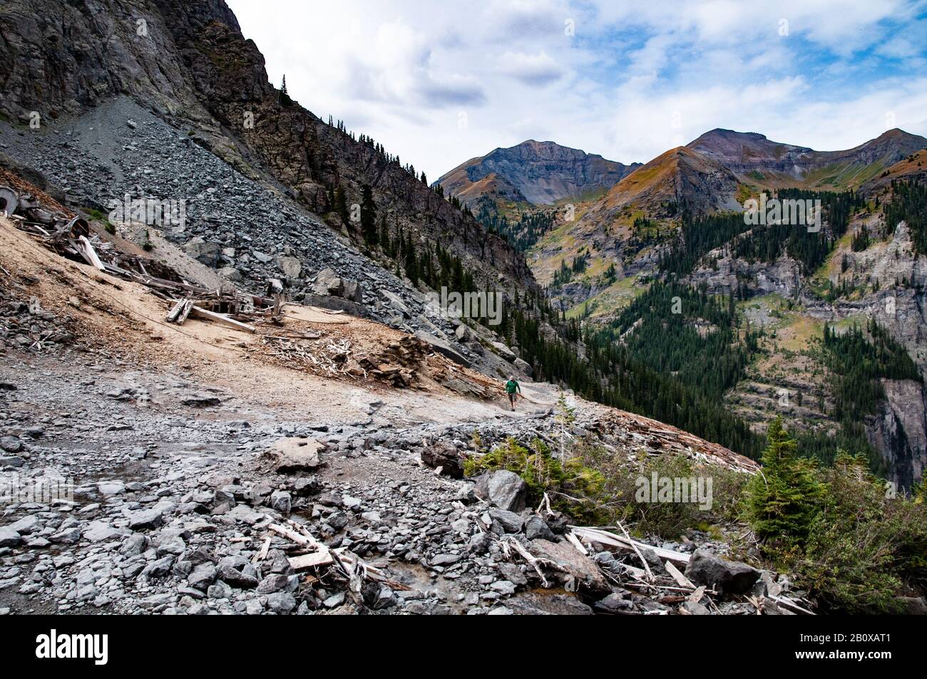 Ouray, Silverton, Telluride, Colorado Stock Photo - Alamy