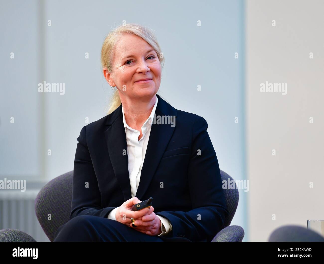 Potsdam, Germany. 20th Feb, 2020. Ortrud Westheider, art historian and ...