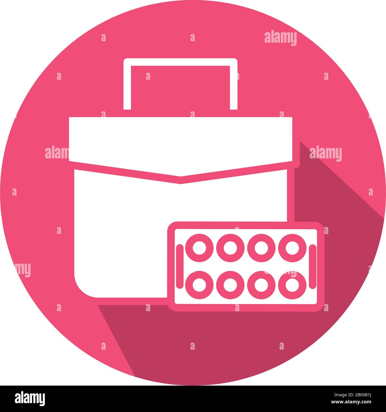 medicine drug kit block style icon Stock Vector Image & Art - Alamy