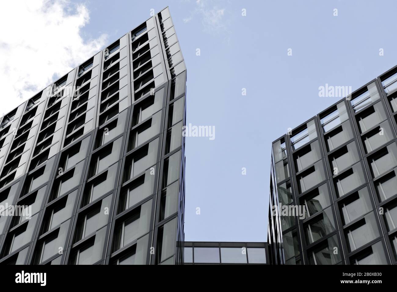 Facade, dancing towers, Reeperbahn, Spielbudenplatz, Hamburg, Germany ...