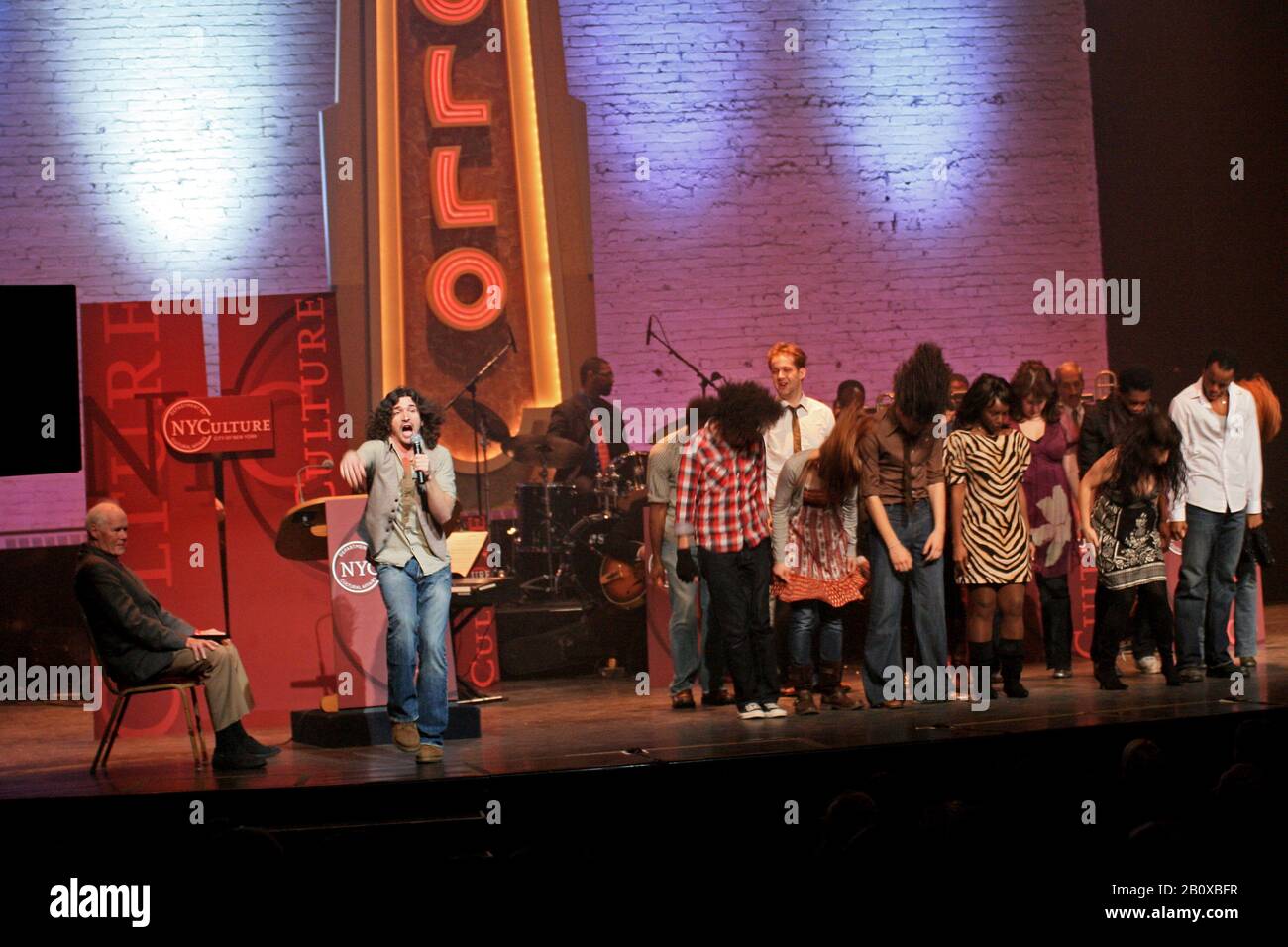 New York, NY, USA. 10 November, 2008. Composer, Galt MacDermot, with ...