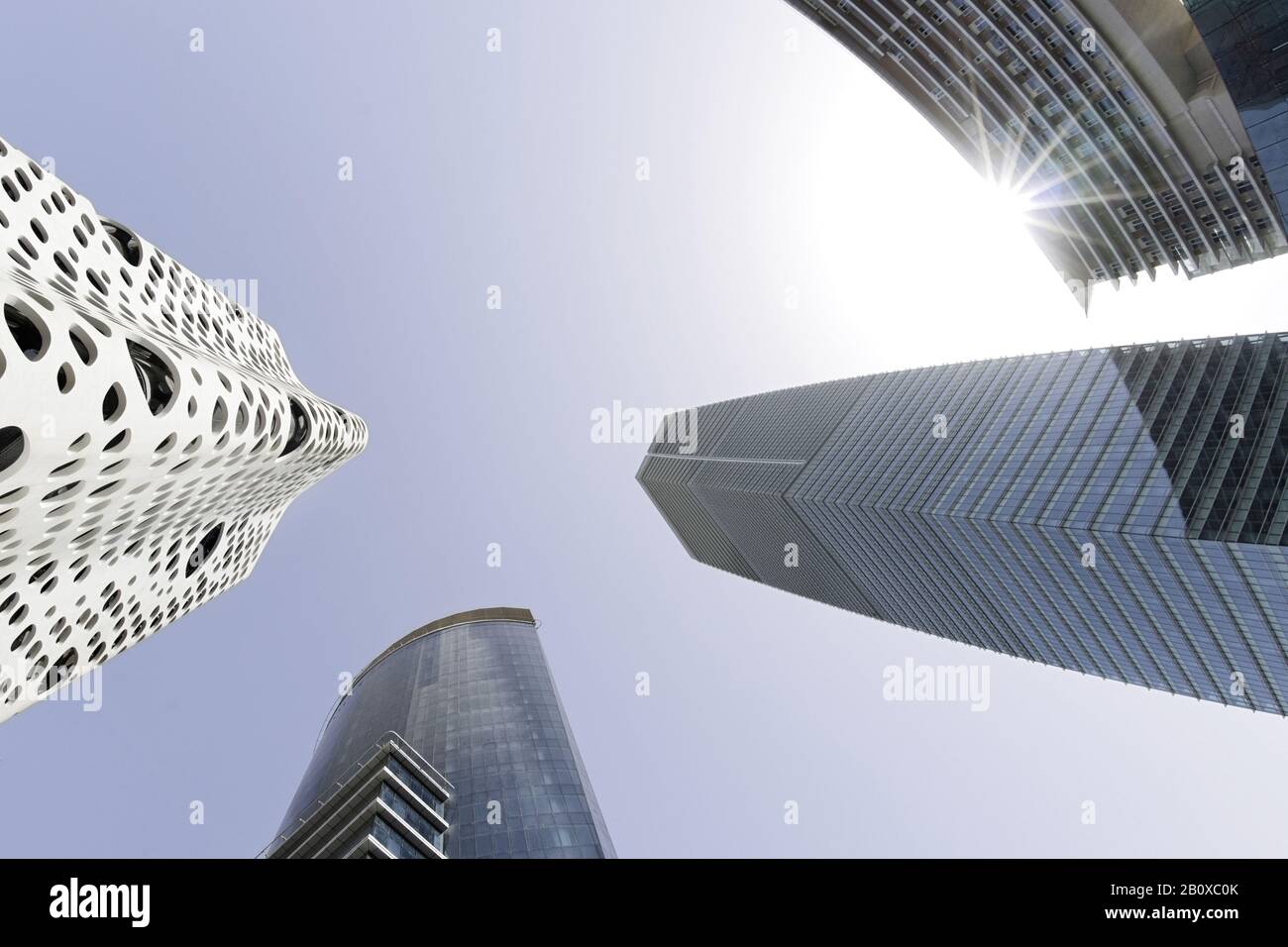 O-14 Tower, Dubai Business Bay, Dubai, United Arab Emirates Stock Photo ...