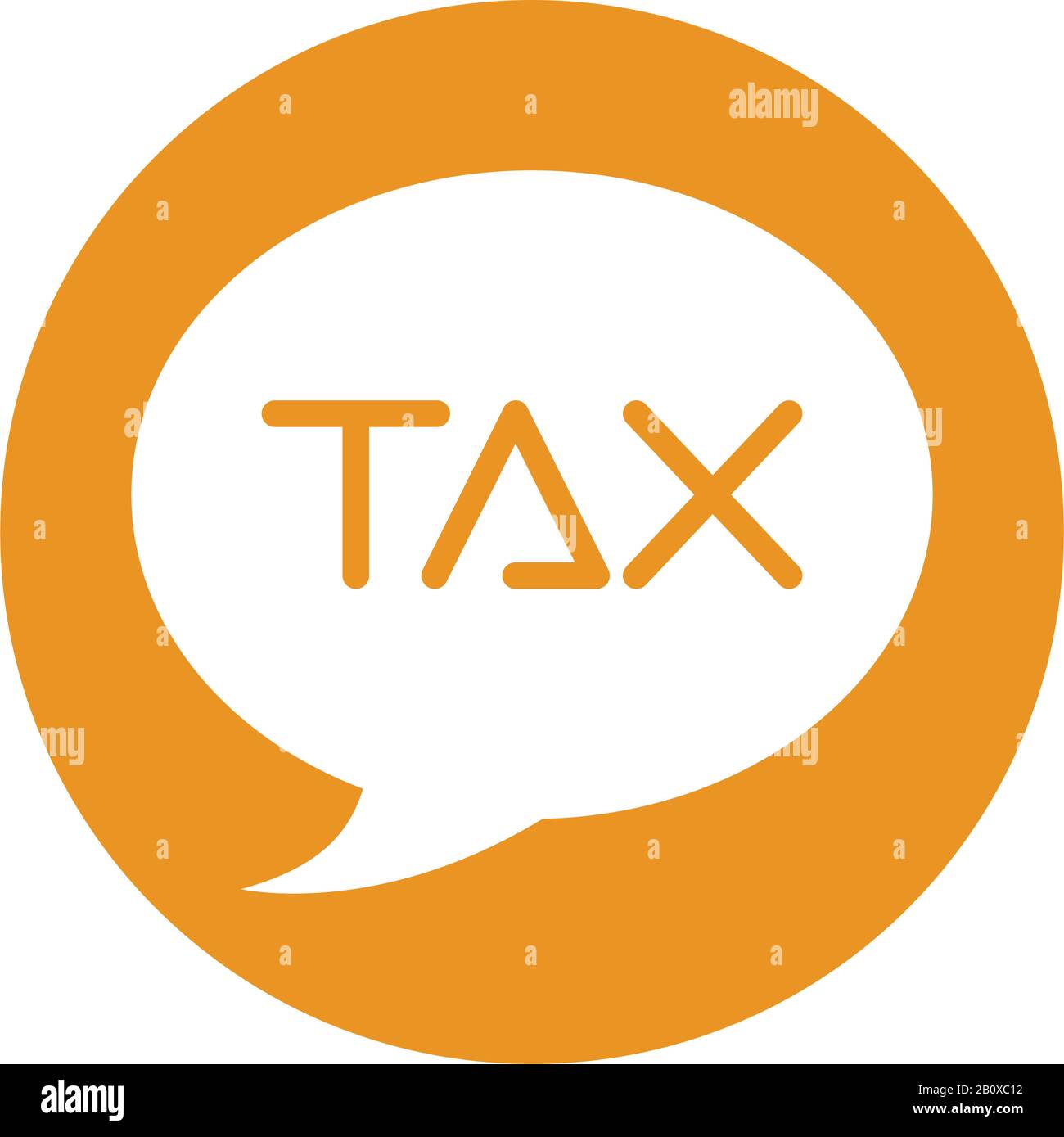 Word tax return symbol Stock Vector Images - Alamy