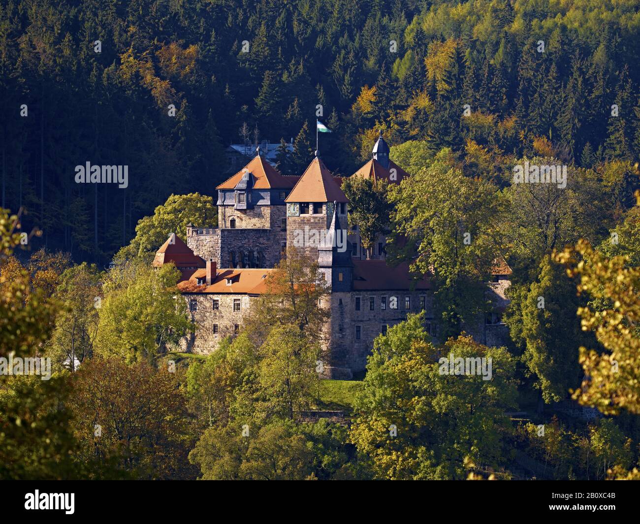 Elgersburg castle thuringia germany hi-res stock photography and images ...