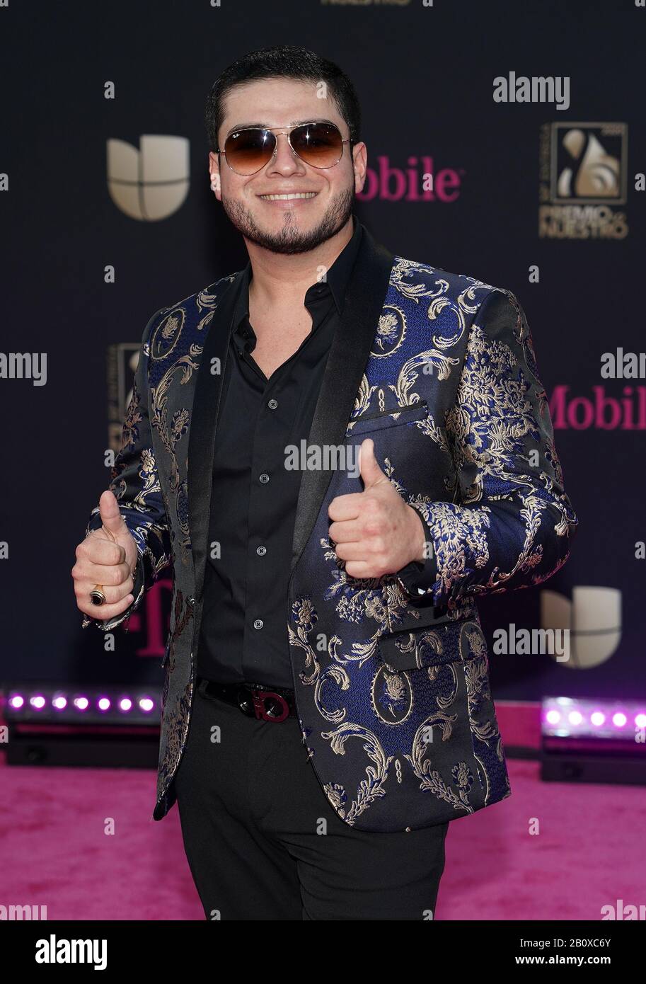 MIAMI, FLORIDA - FEBRUARY 20: Lenin Ramirez attends Univision's Premio ...