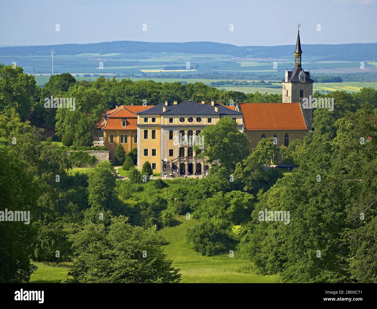 Ettersburg Castle near Weimar, Thuringia, Germany Stock Photo - Alamy