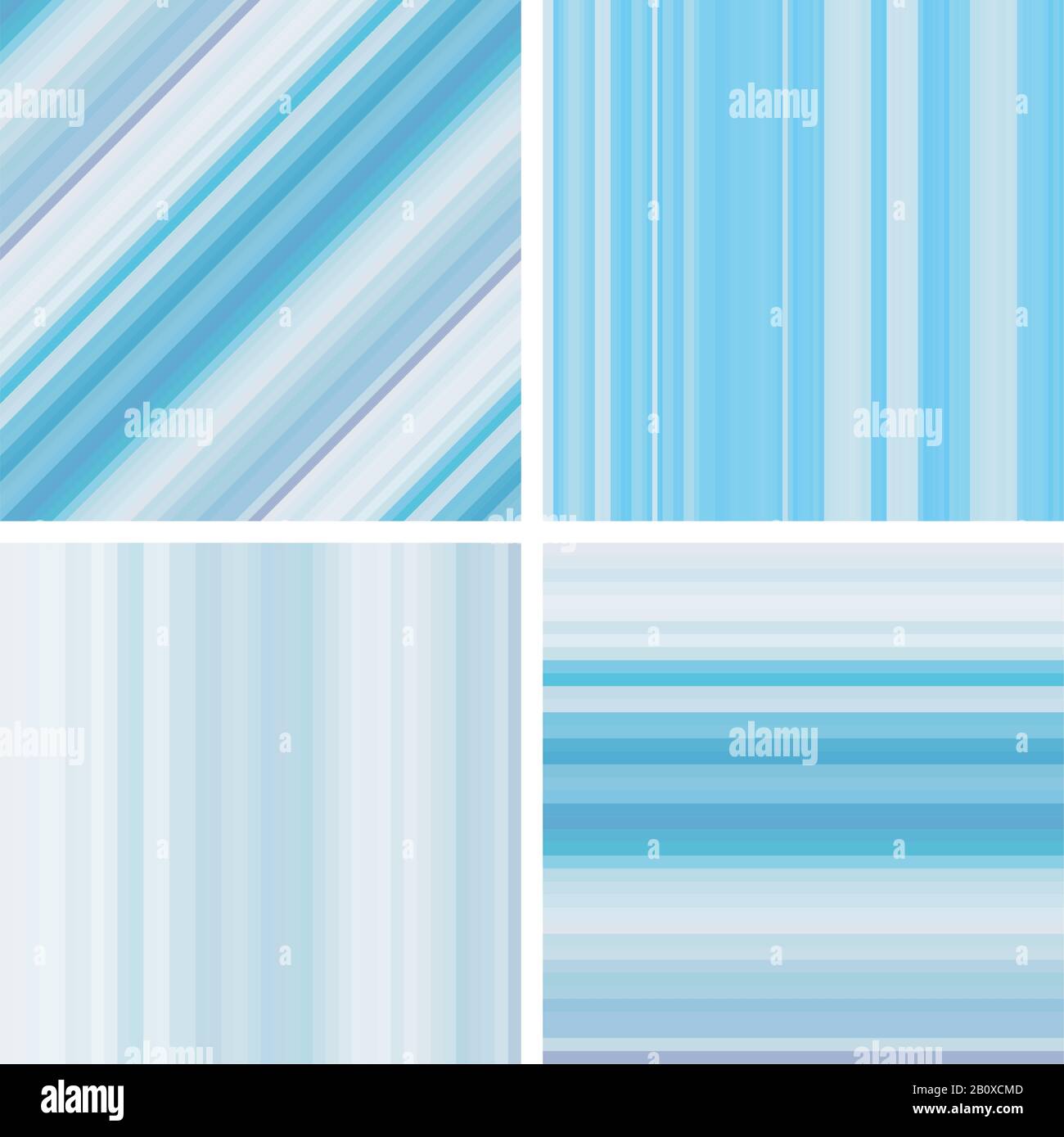 Set of 4 abstract striped seamless patterns. Can be used for wallpapers ...