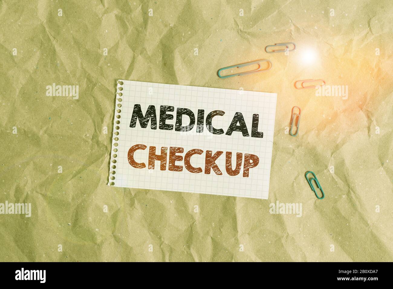 Conceptual hand writing showing Medical Checkup. Concept meaning ...