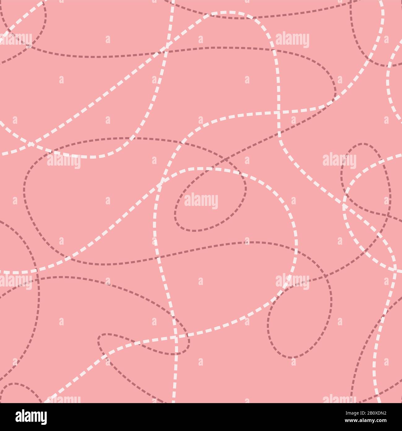 Tangled lines seamless pattern. Dashed lines texture. Repeating ... Tangled lines seamless pattern. Dashed lines texture. Repeating ...