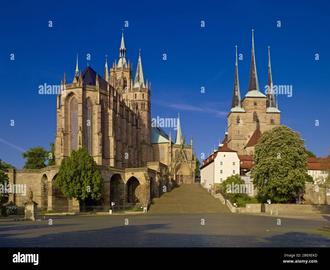 Erfurt domplatz cathedral square hi-res stock photography and images ...