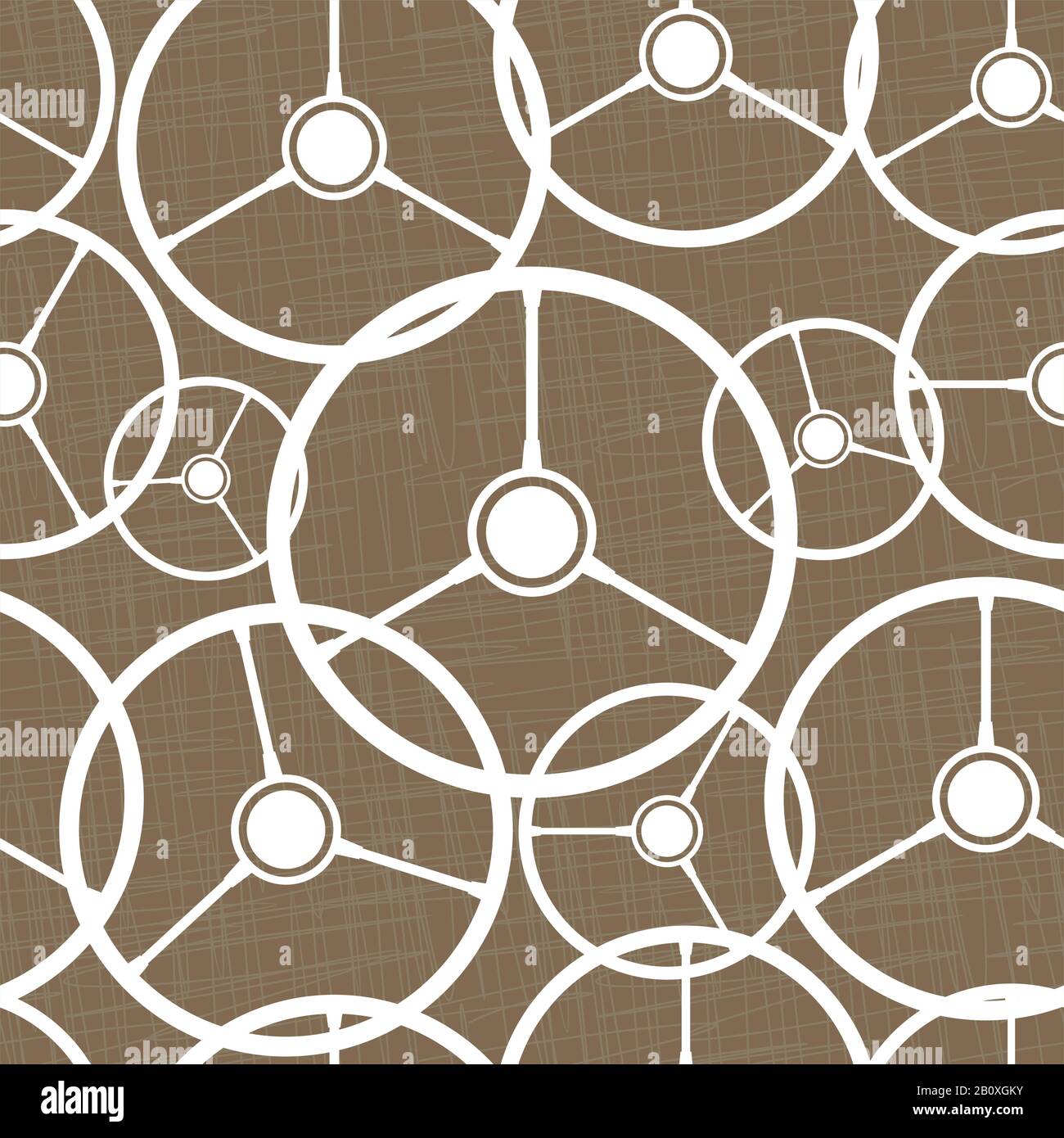 Steering wheels in retro style. Seamless pattern. Steering wheels ...