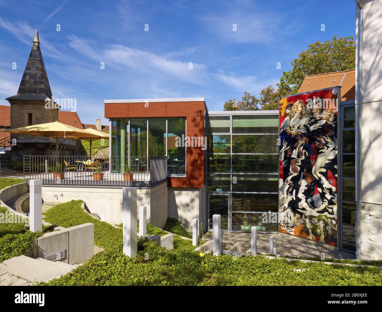 Willi Sitte gallery in Merseburg, Saxony-Anhalt, Germany Stock Photo ...