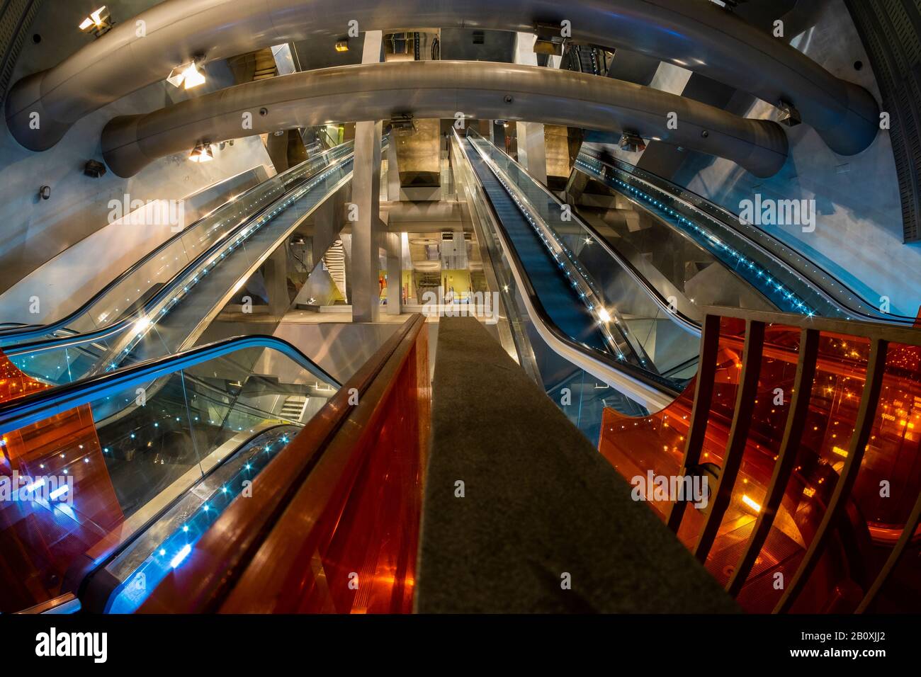 Underground station Garibaldi. Naples, Italy Stock Photo - Alamy