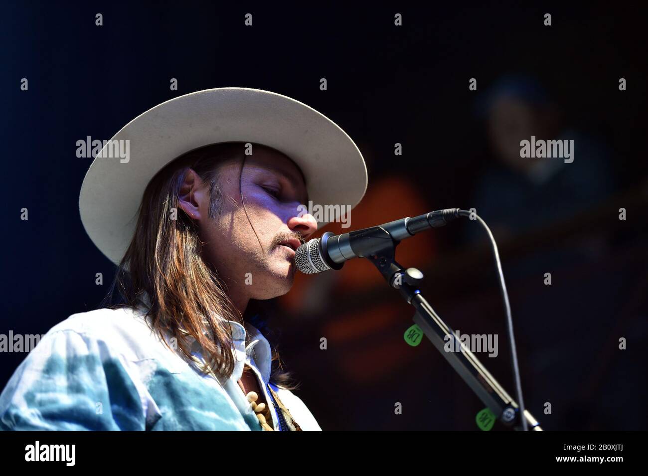 February 19, 2020, Norfolk, Virginia, USA: The Allman Betts Band member ...