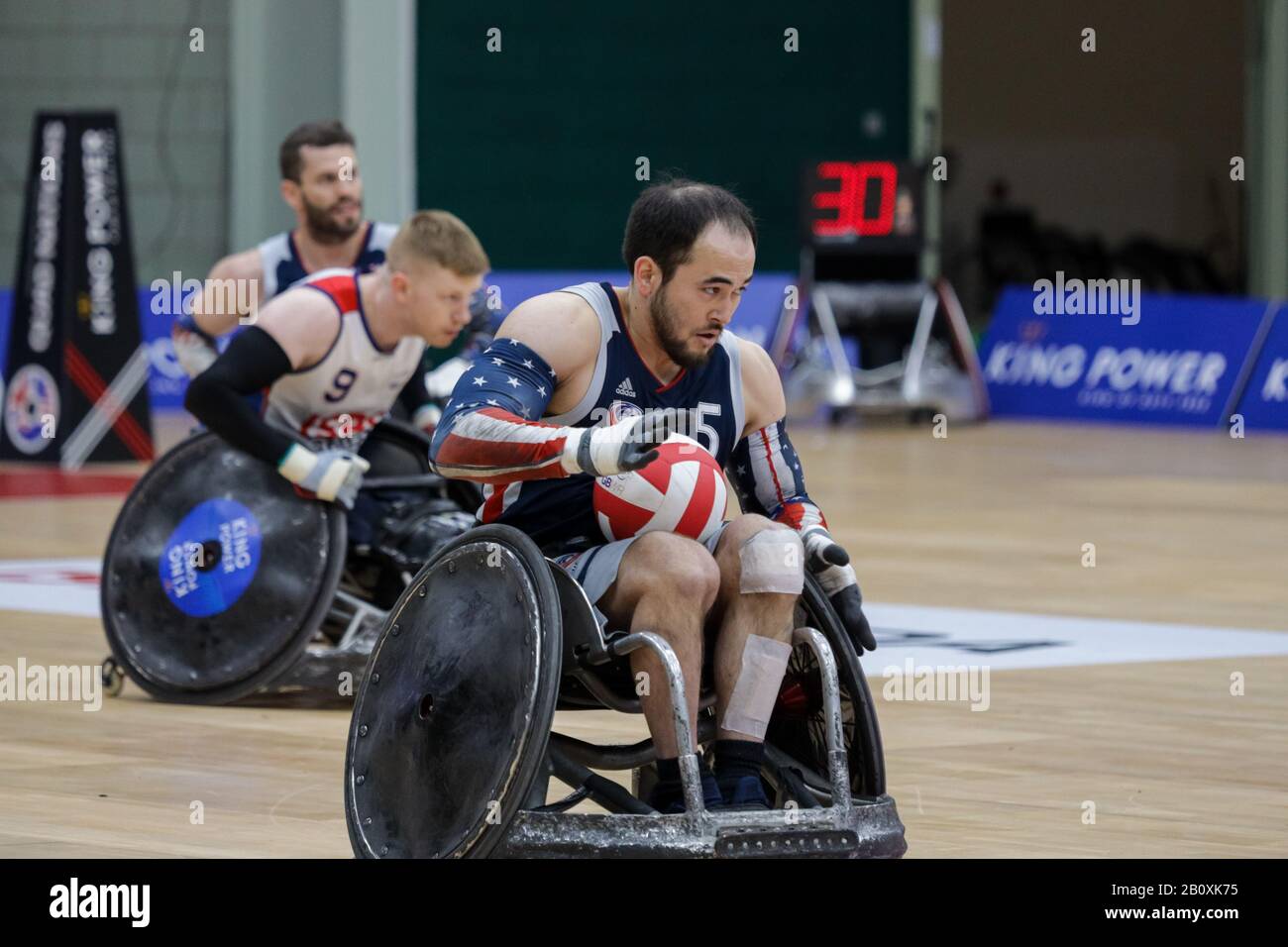 Wheelchair rugby player hi-res stock photography and images - Alamy