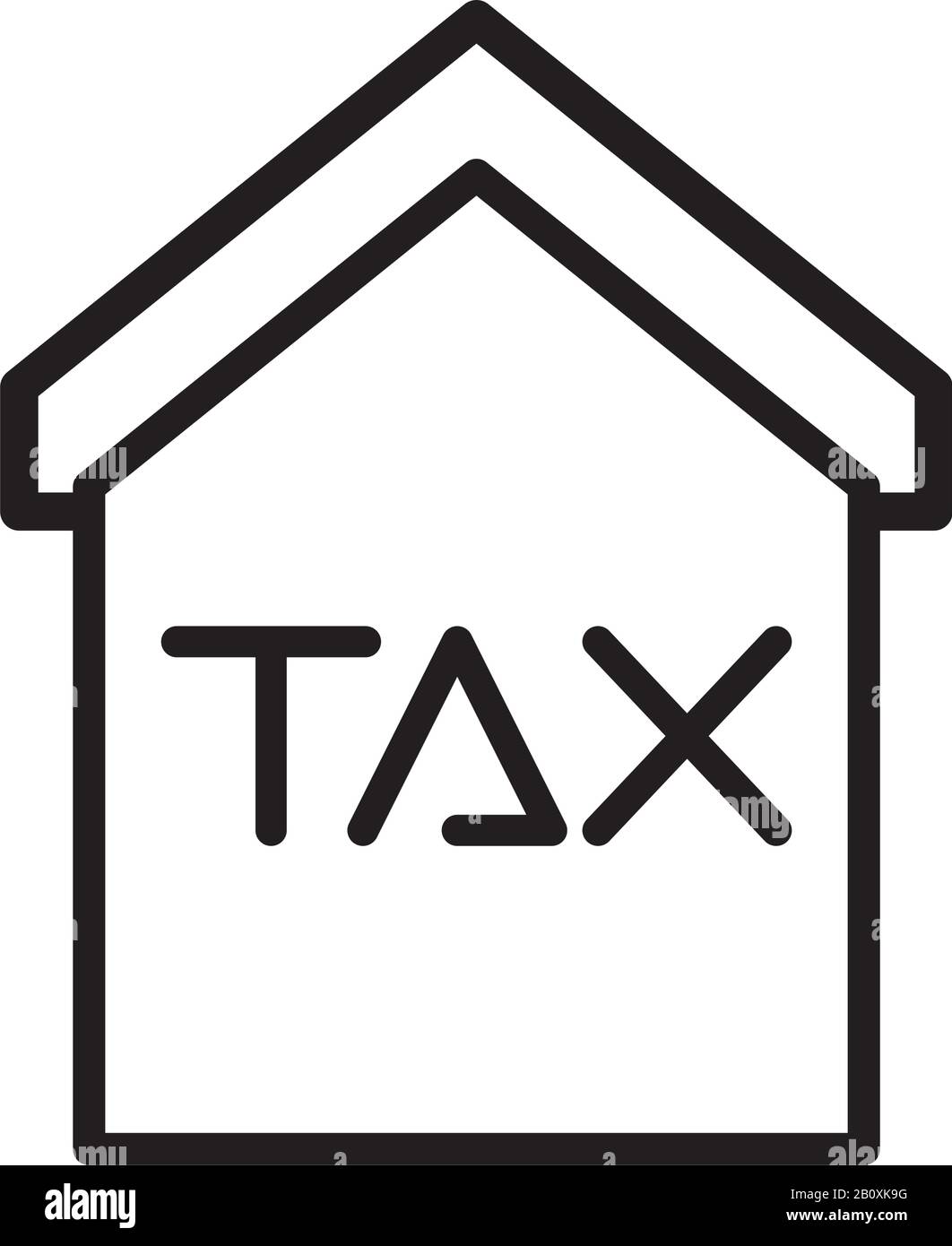 Income tax building Stock Vector Images - Alamy