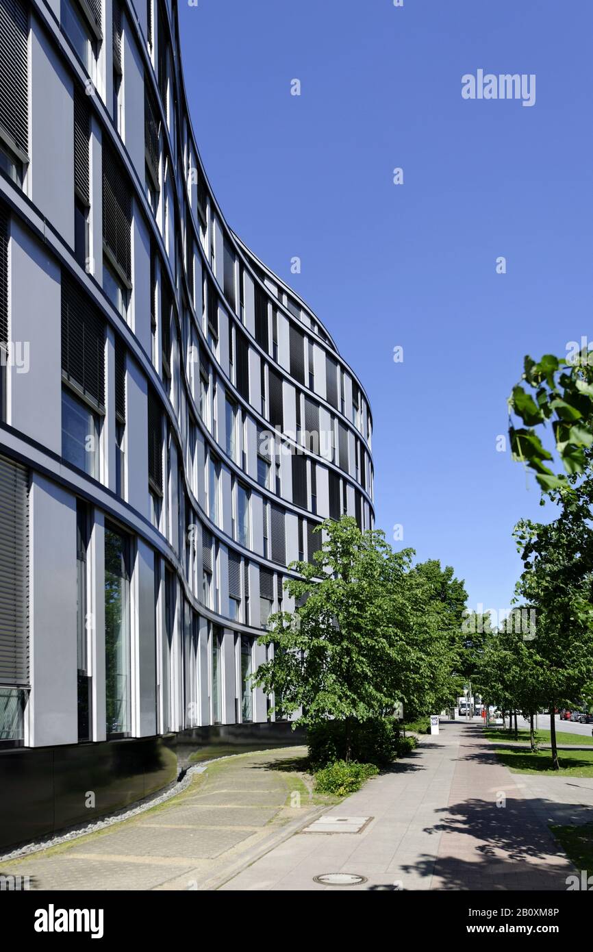 Office building, Hamburger Welle, Hanseatic City of Hamburg, Germany ...
