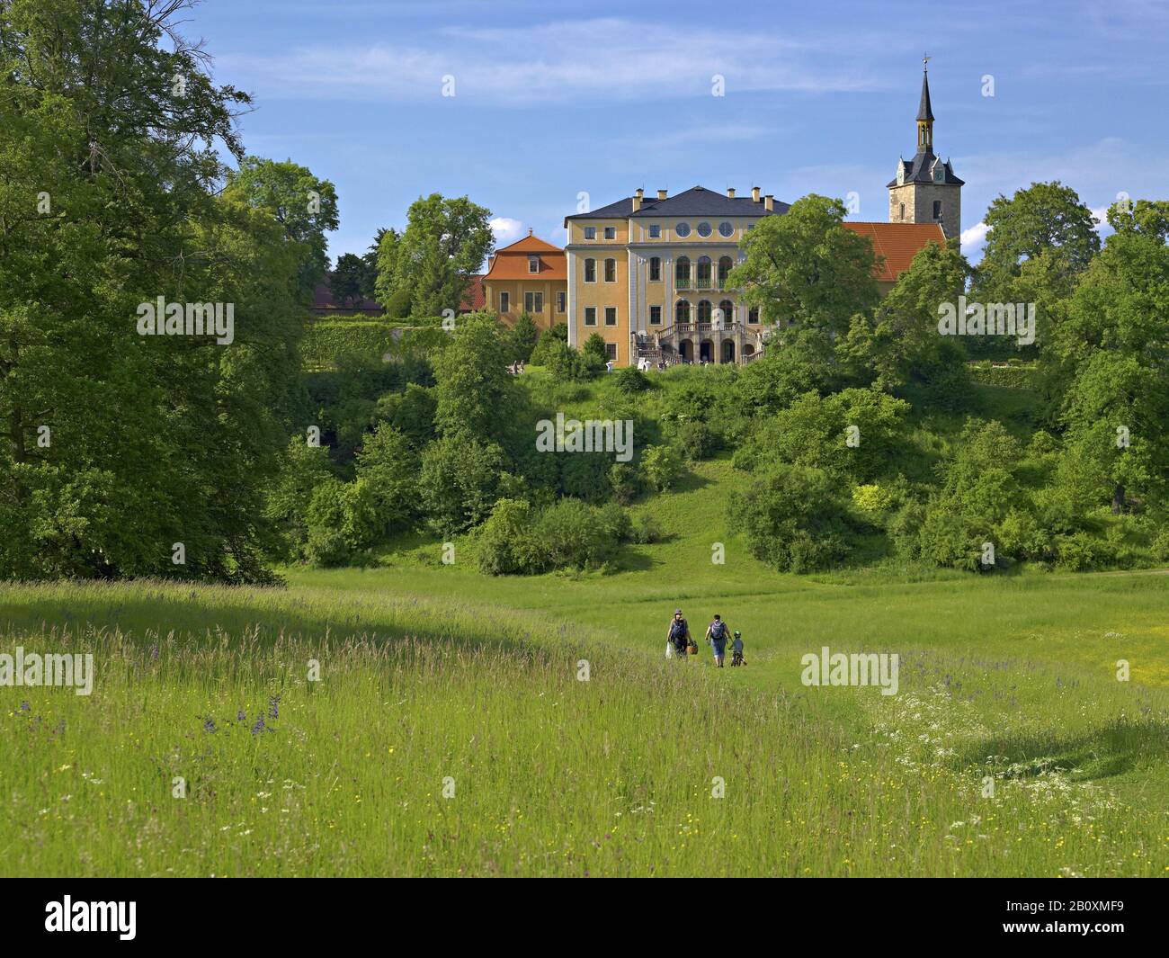 Ettersburg Castle near Weimar, Thuringia, Germany Stock Photo - Alamy