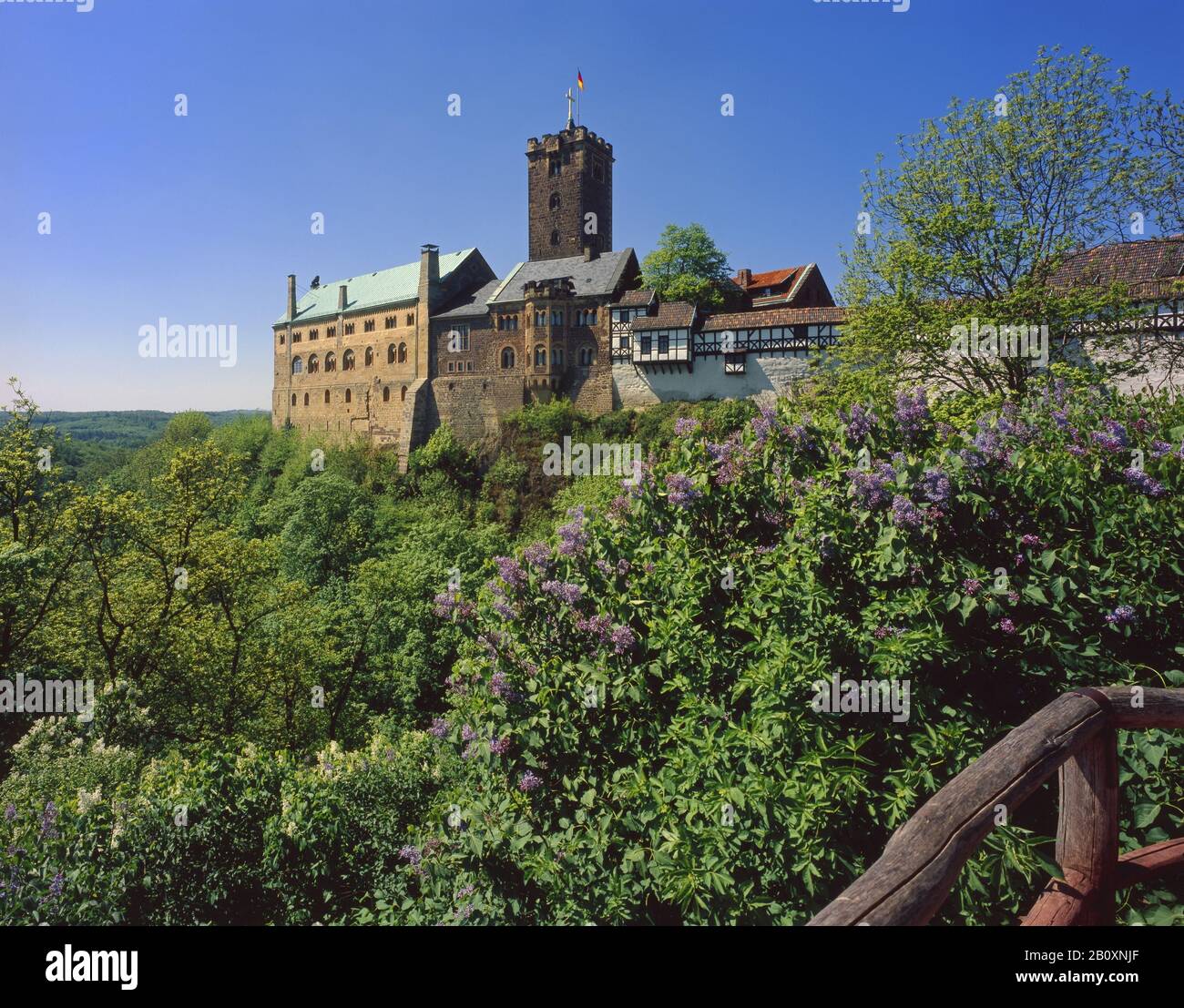Palace building with tower of the wartburg hi-res stock photography and ...