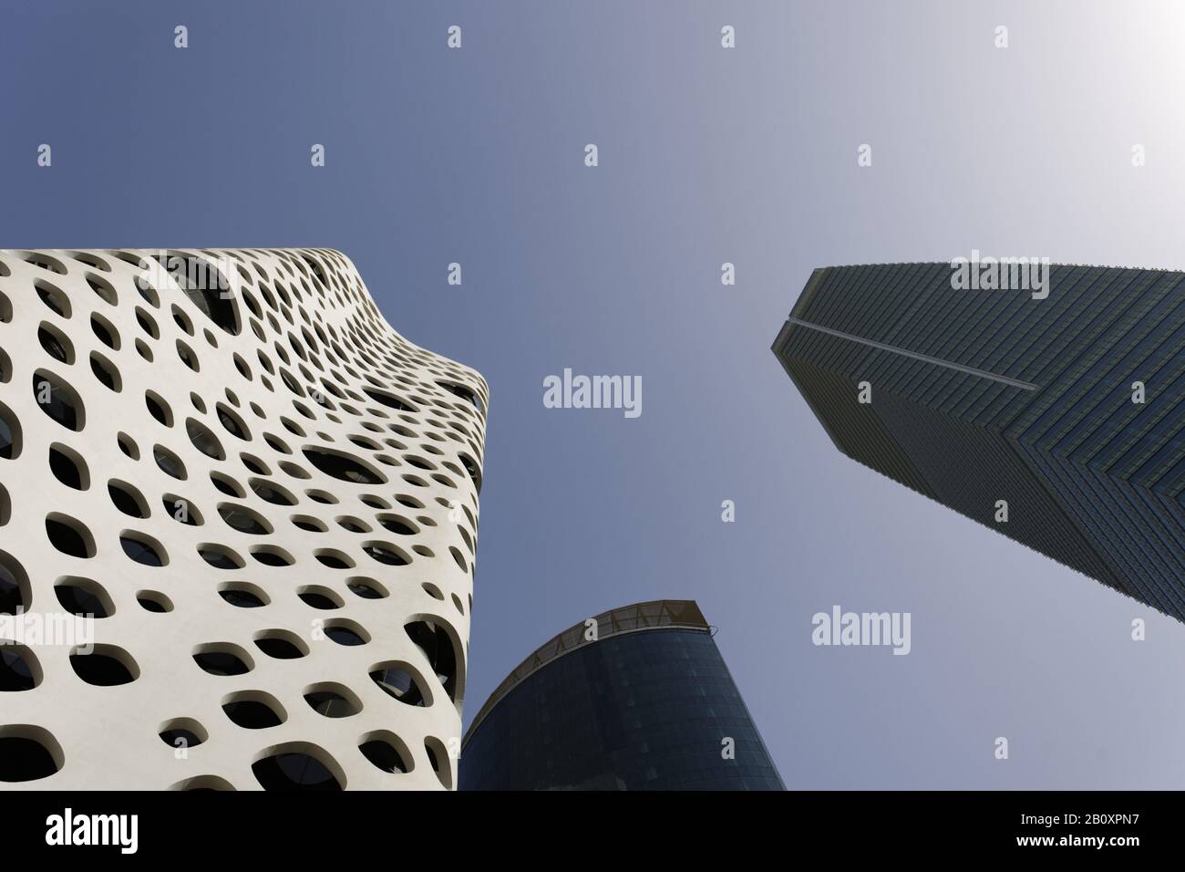 O-14 Tower, Dubai Business Bay, Dubai, United Arab Emirates Stock Photo ...