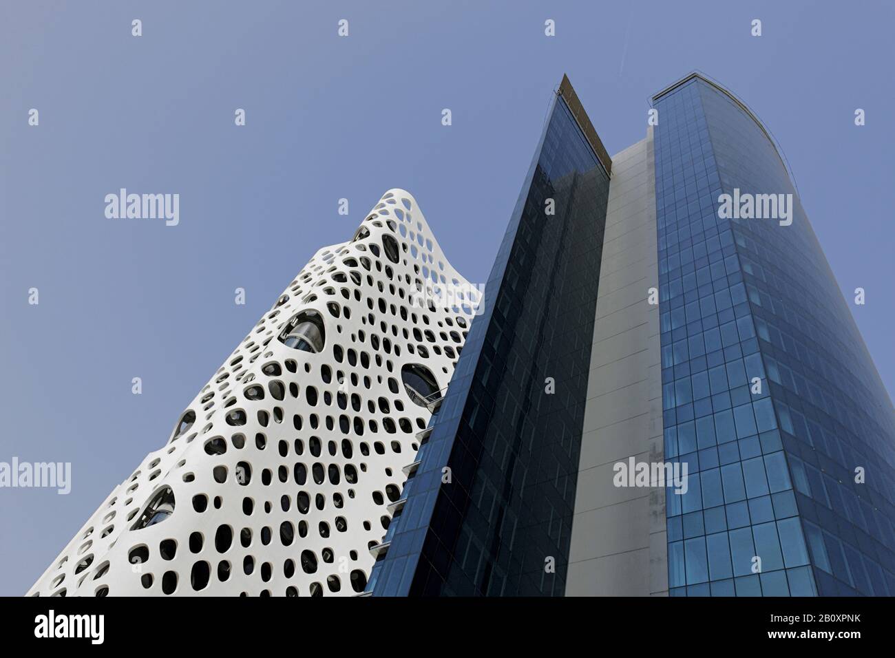 O-14 Tower, Dubai Business Bay, Dubai, United Arab Emirates Stock Photo ...