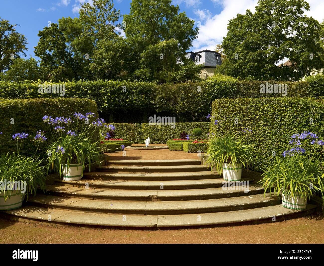 Rococo garden and germany hi-res stock photography and images - Alamy
