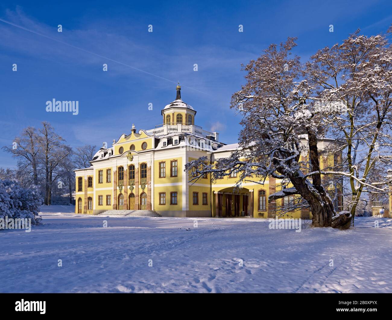 Belvedere Palace near Weimar, Thuringia, Germany Stock Photo - Alamy