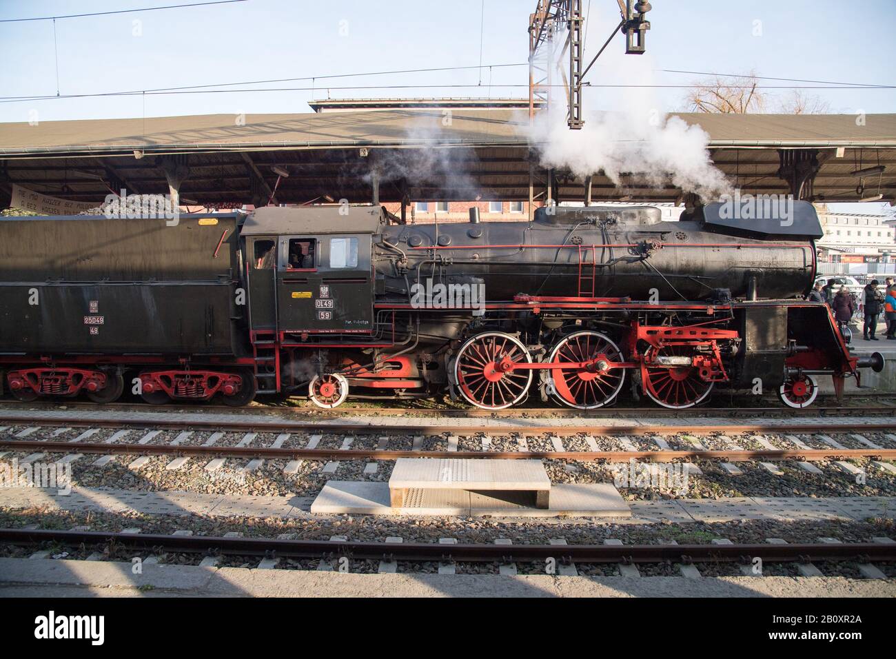 Steam train poland hi-res stock photography and images - Alamy