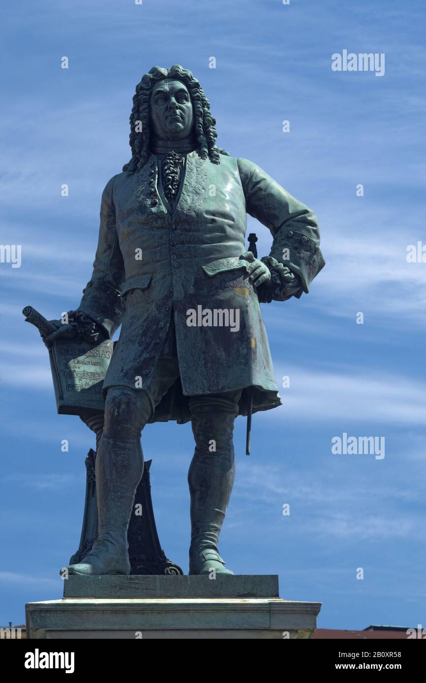 Händel monument hi-res stock photography and images - Alamy