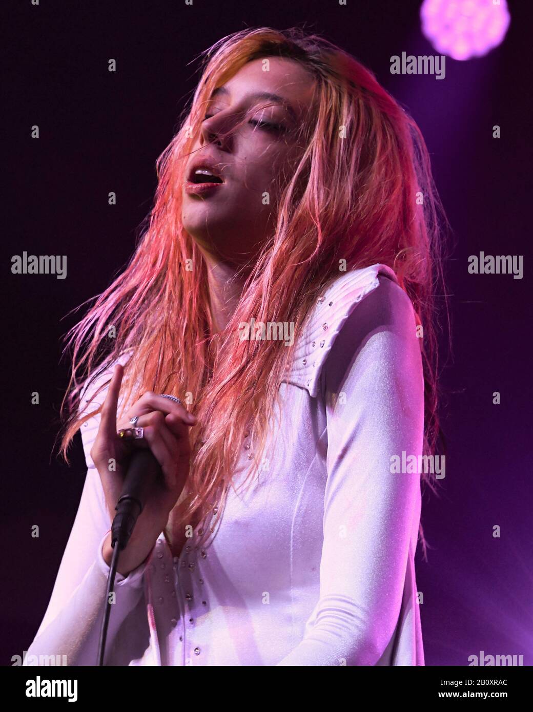 February 13, 2020, Los Angeles, California, USA: Arrow de Wilde of ...