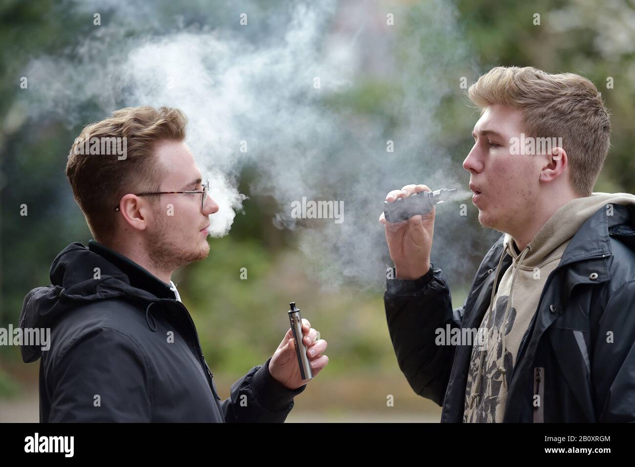 Stock photo of men vaping pa photo picture date hi-res stock ...