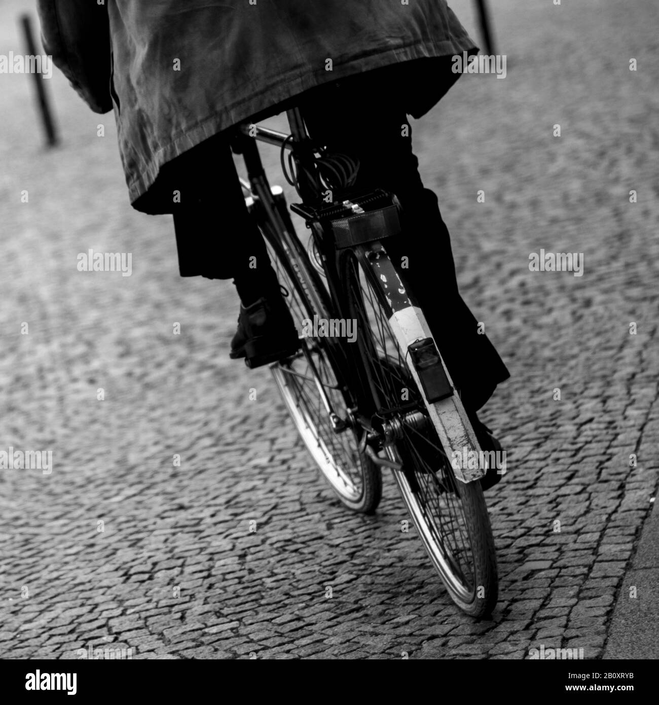 Pavement cyclist Black and White Stock Photos & Images - Alamy