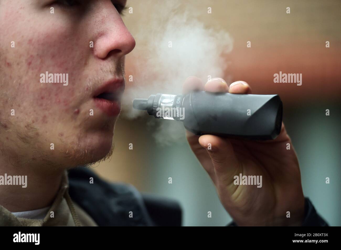 Stock photo of a man vaping pa photo picture date hi-res stock ...