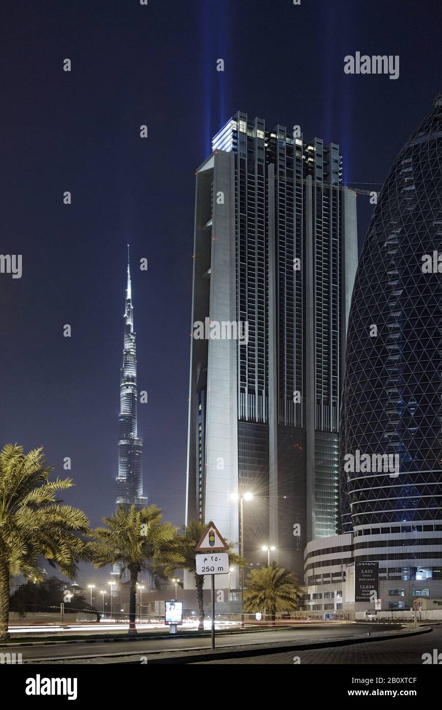 The Index Tower, Dubai, United Arab Emirates Stock Photo - Alamy