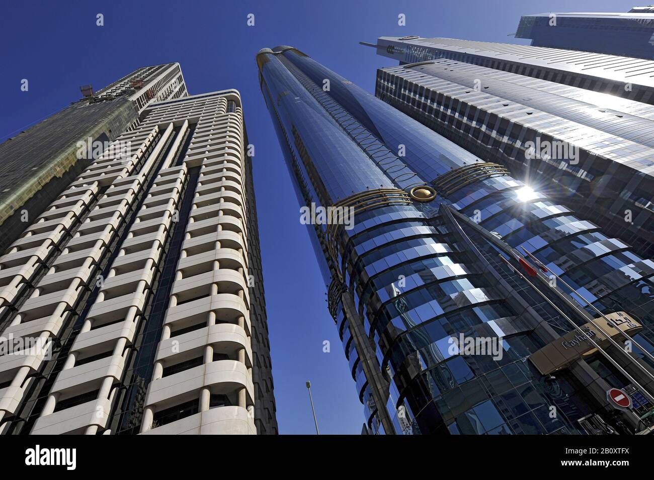 Rose Rayhaan hotel, Dubai, united arab emirates Stock Photo - Alamy