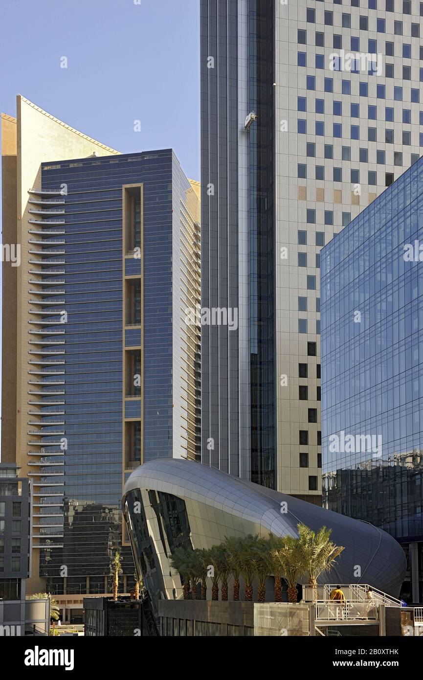 Office building, Dubai, United Arab Emirates Stock Photo - Alamy