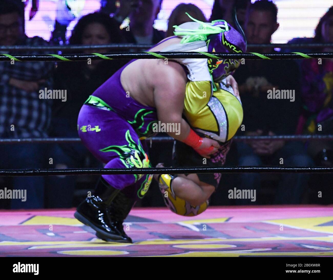 February 14, 2020, Los Angeles, California, USA: Micro Man and Ponchos ...